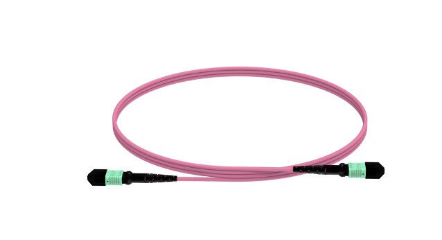 GF MPO patch 12x50/125 ELITE OM4 APC MPO hun-hun krysset APC Pol B 3mm ...