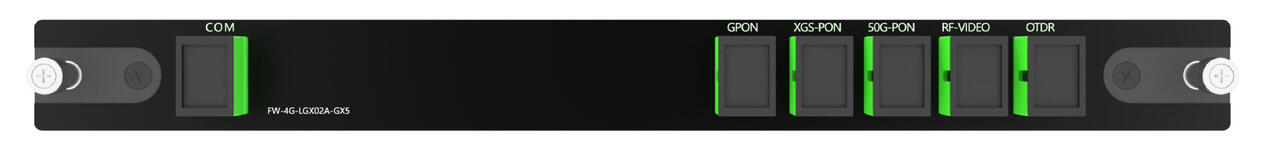 GF 5CH CEx WDM GPON XGS-PON 50G-PON RF Video OTDR SC/APC Plug-in LGX4 ...