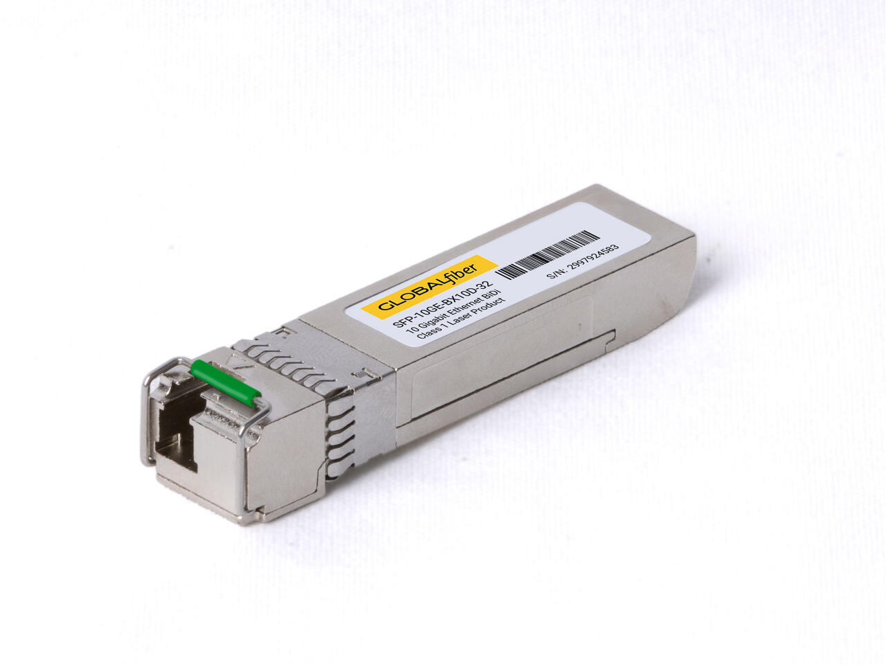 SFP+ BIDI 10GE DDM SM 10km Tx/Rx=1330/1270nm 9dB LC - Global Fiber AS